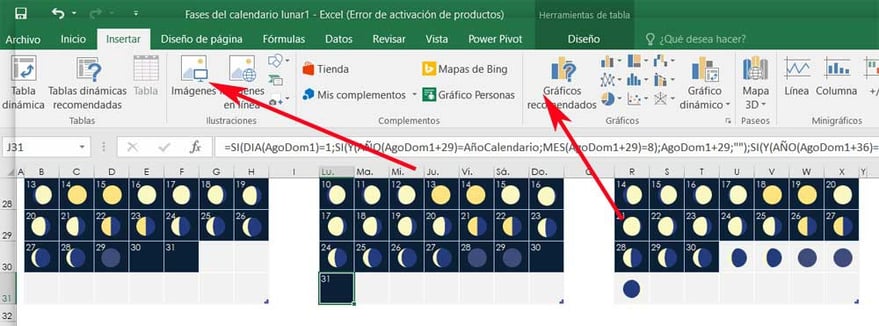 Excel: cómo hacer tu calendario 2020 y otros trucos